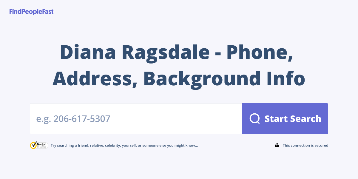 Diana Ragsdale Phone Number, Address, Age, Contact Info & More ...