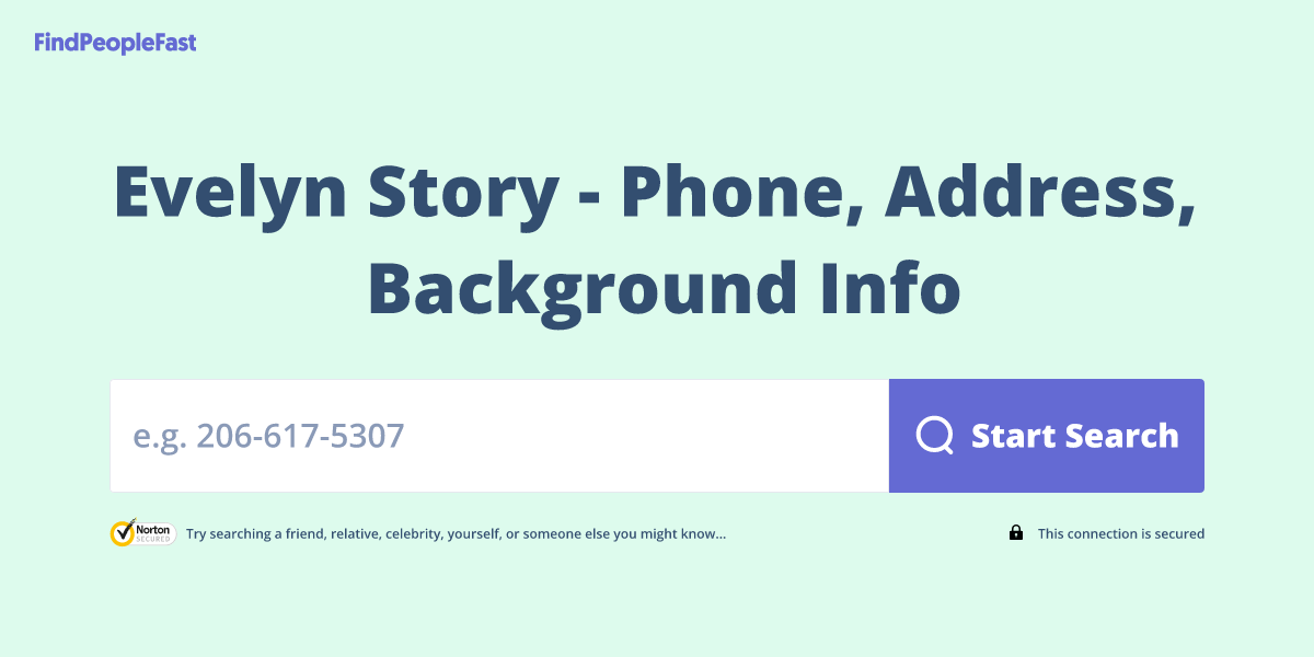 Evelyn Story Phone Number, Address, Age, Contact Info & More ...