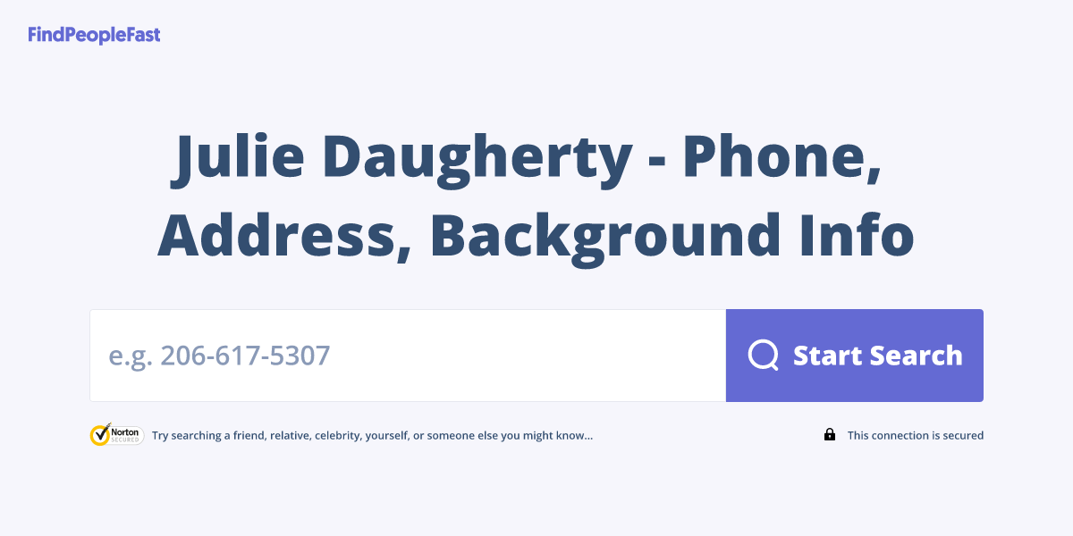 Julie Daugherty Phone Number, Address, Age, Contact Info & More ...