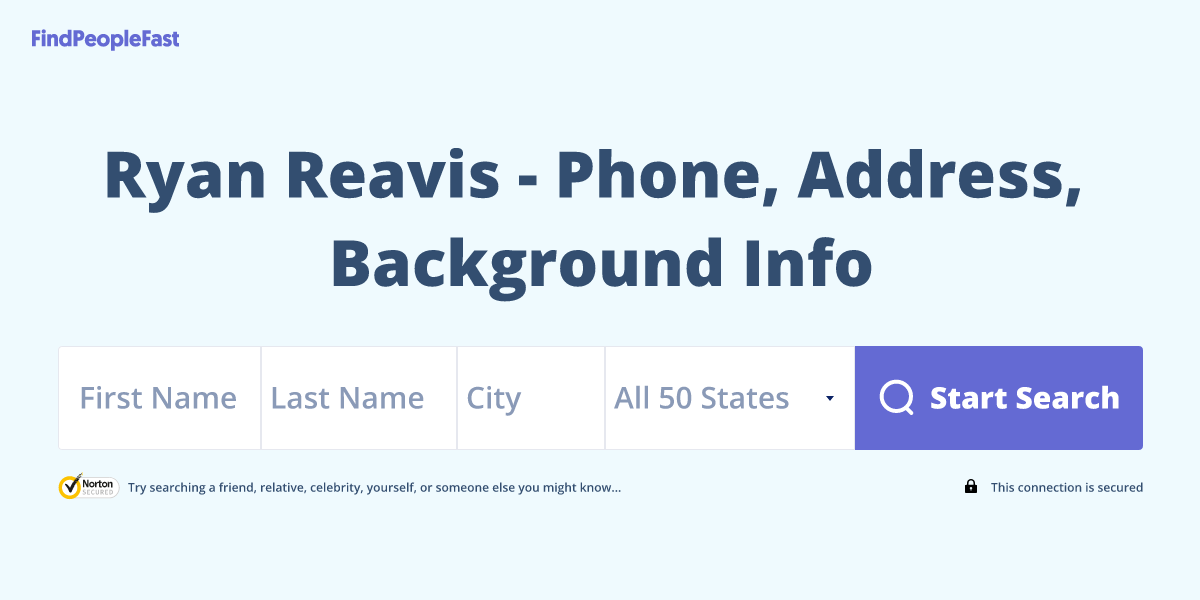 Ryan Reavis Phone Number, Address, Age, Contact Info & More ...