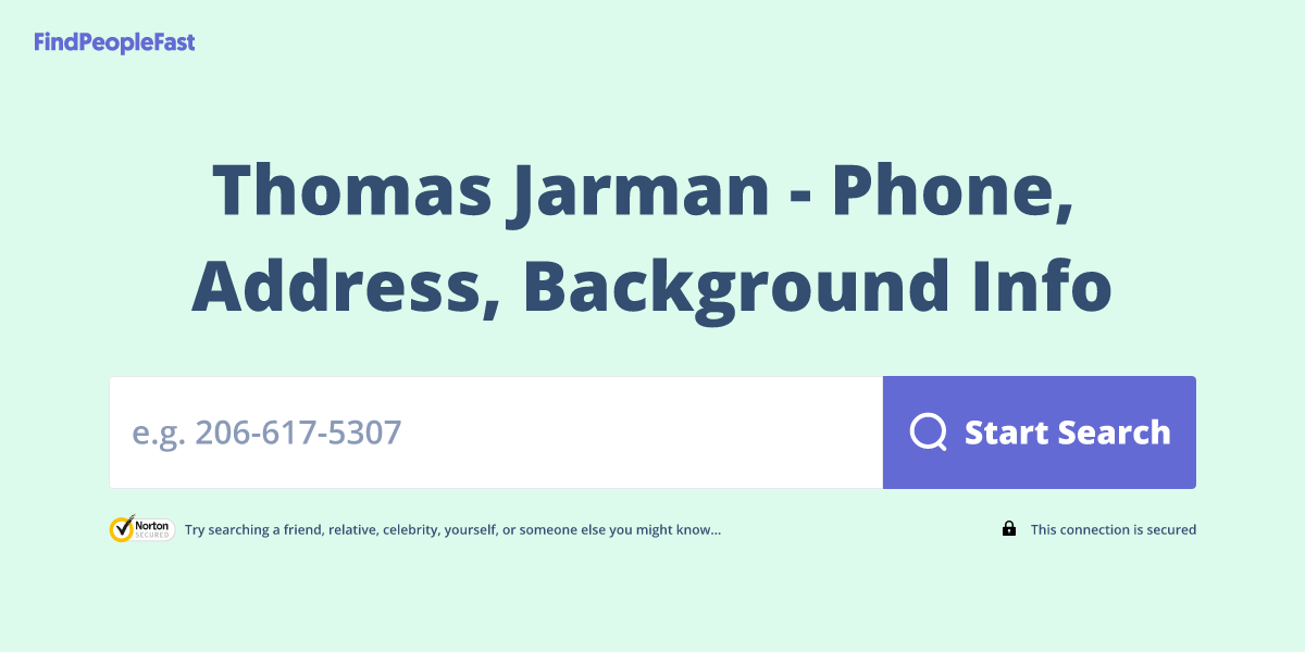 Thomas Jarman Phone Number, Address, Age, Contact Info & More ...